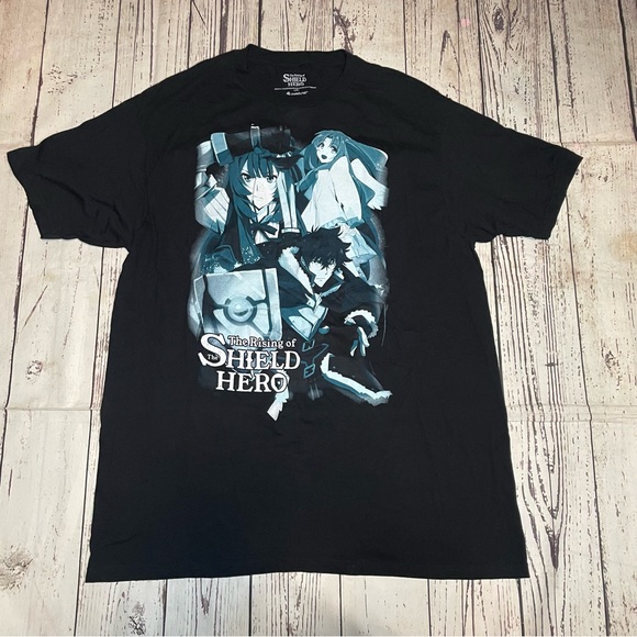 Shirts | The Rising Of The Shield Hero Blue Tonal Tshirt | Poshmark